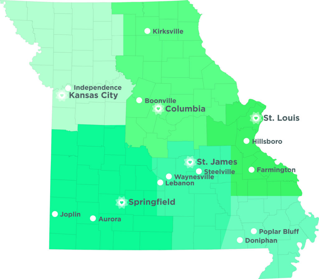 All Locations - KVC Missouri